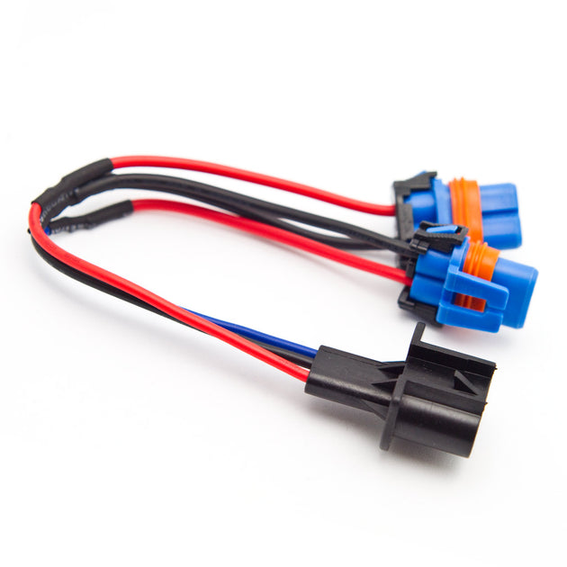 H13 Female Connector to 2 Male 9006 Connector (each) by LUMENS HPL ...